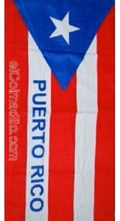 Puerto Rico Flag Towel – www.ElColmado.com