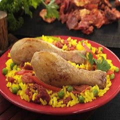 Chicken Paella, Paella de Pollo Recipe – www.ElColmado.com