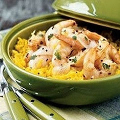 Yellow Rice and Shrimp Recipe – www.ElColmado.com